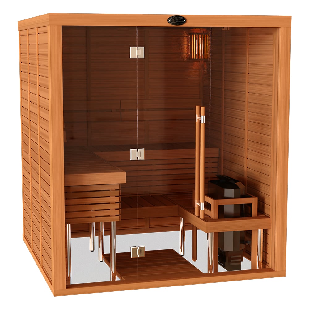 Indoor Sauna Kit - 2020ML| Northern Lights Cedar Saunas