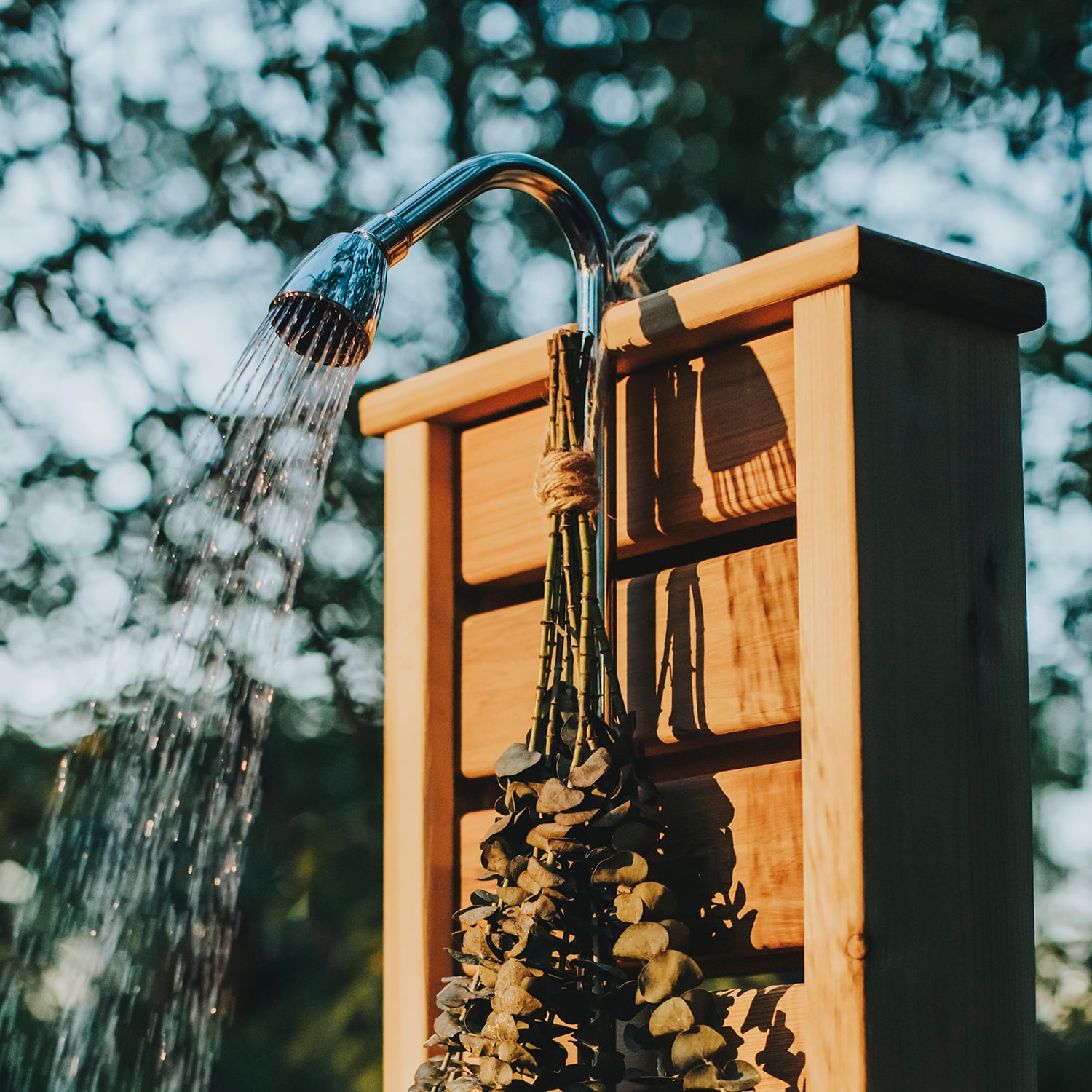Outdoor Sauna Showers