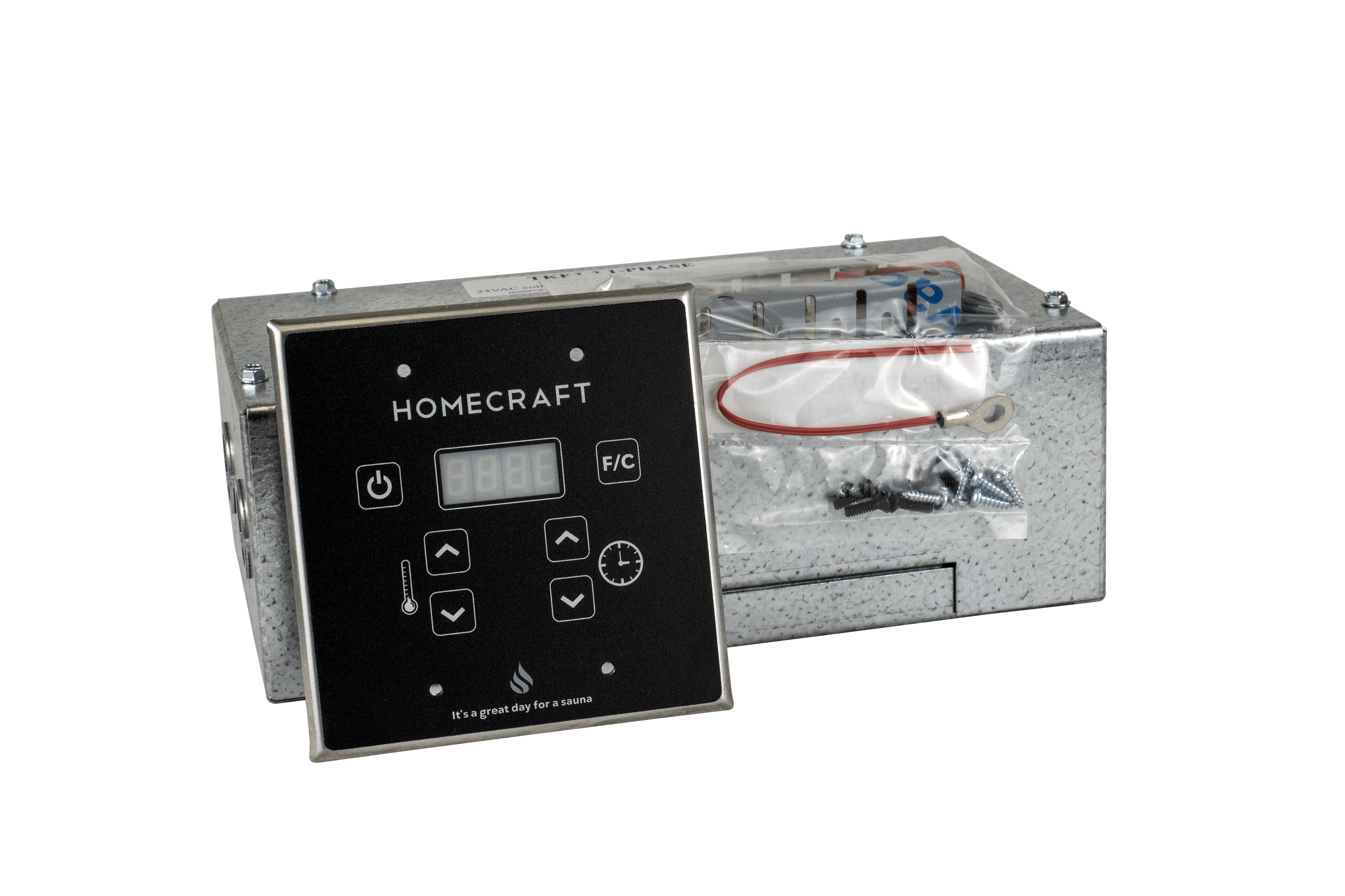 Homecraft Digital Sauna Controller/Timer - 220VAC | Cedar Barrel Saunas